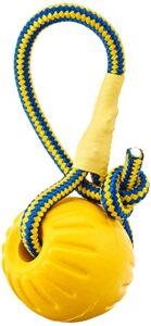 starmark swing 'n fling durafoam ball dog toy medium