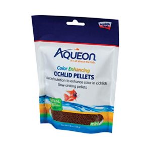 aqueon cichlid food color enhancing 4.5 ounces color