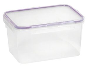 snapware 10.8-cup airtight rectangle food storage container, plastic