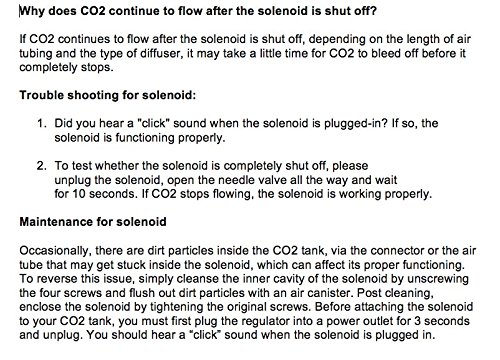 Basic AQUATEK CO2 Regulator with Cool Touch Solenoid