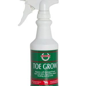 SBS EQUINE Item 416 Toe Grow Hoof Repair Spray, One Size