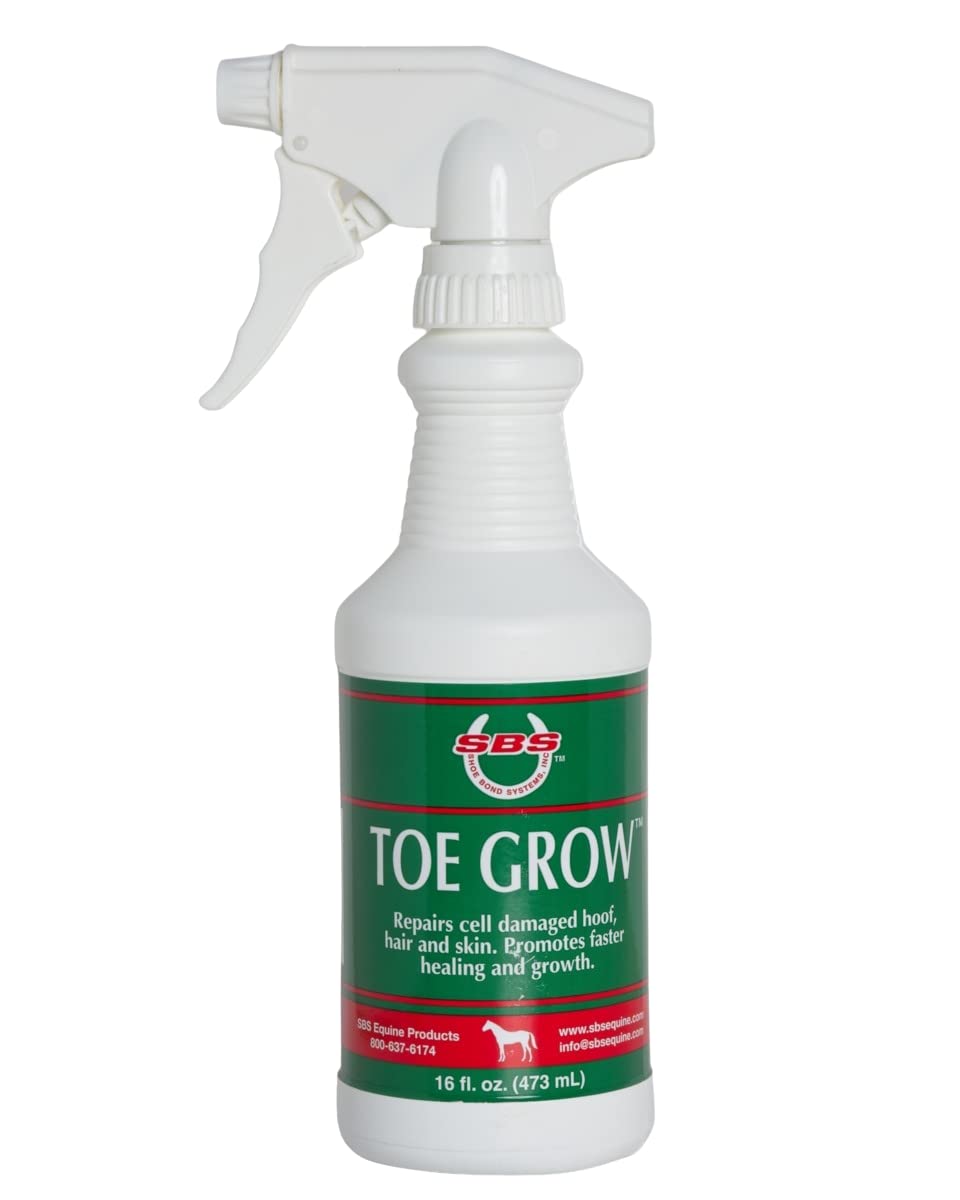 SBS EQUINE Item 416 Toe Grow Hoof Repair Spray, One Size