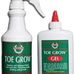 SBS EQUINE Item 416 Toe Grow Hoof Repair Spray, One Size