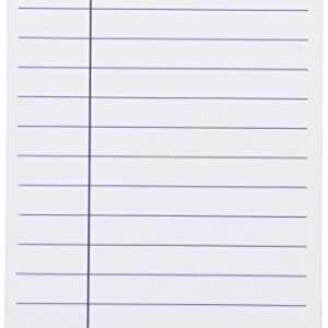 School Smart 1485890 Circulation Date Due Cards, 3 x 5 Inches, White, Pack of 500