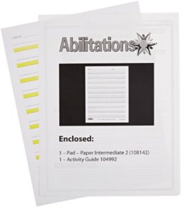 abilitations hi-write intermediate paper, level 2, pack of 100-027323