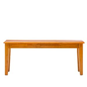 Boraam Shaker Bench, Oak 15 x 44 x 18