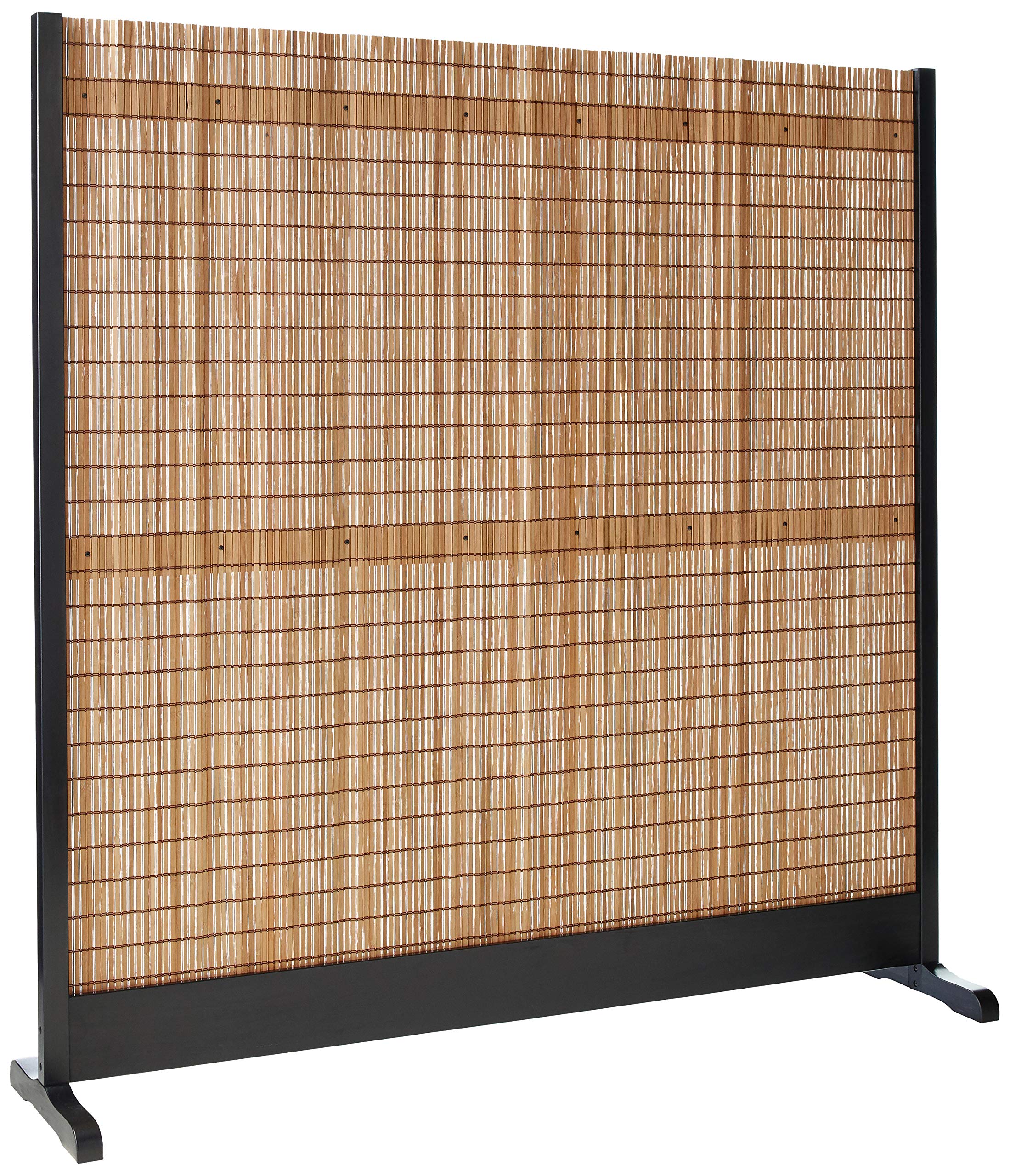 Oriental Furniture 6 1/4 ft. Tall Take Room Divider - Black