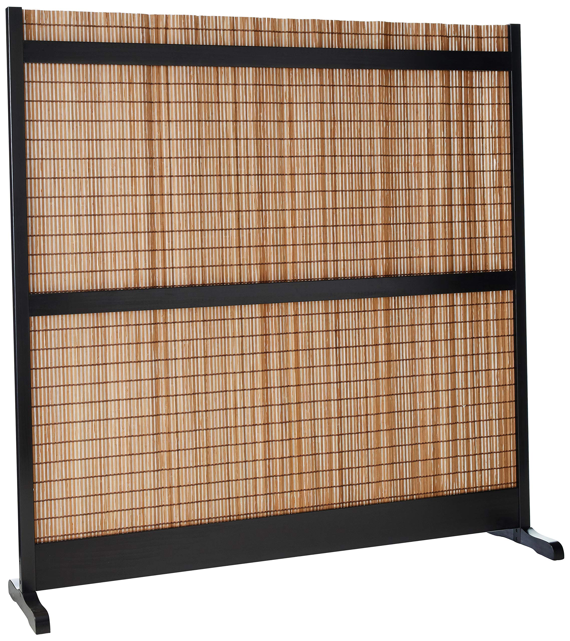 Oriental Furniture 6 1/4 ft. Tall Take Room Divider - Black