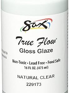 Sax 229173 True Flow Gloss Glaze - 1 Pint - Natural Clear, 16 Fl Oz (Pack of 1)