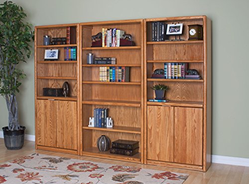 Martin Furniture Contemporary 6 Shelf Bookcase - Fully Assembled