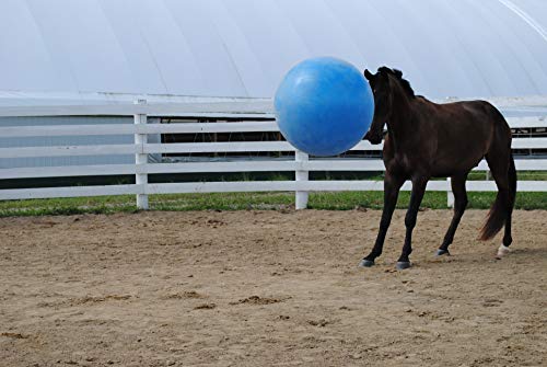 Horsemen's Pride 30-Inch Mega Ball for Horses, Blue