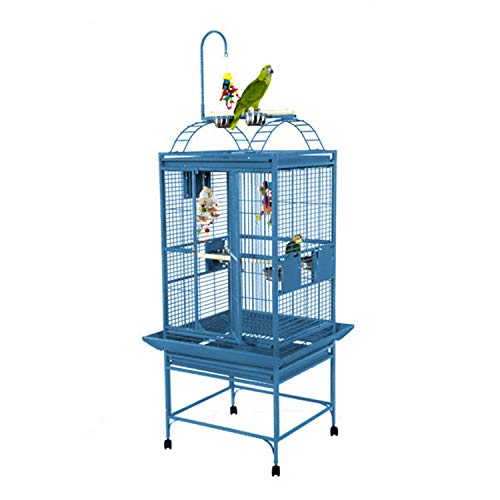 A&E Cage 8002422 Sandstone Play Top Bird Cage with 5/8" Bar Spacing, 24" x 22"