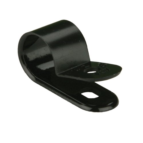 Install Bay BCC12 1/2-Inch Cable Clamp, Black (100-Pack)