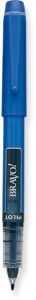 pilot bravo liquid ink marker pens, bold point, blue ink, 12-pack (11035)