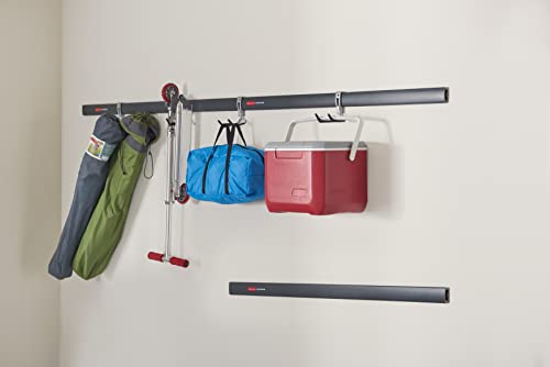 Rubbermaid FastTrack Cooler Hook, Garage Organization and Storage, Heavy Duty, Durable Locking Fit, Storage for Coolers, Cords, Ropes, Small Hoses