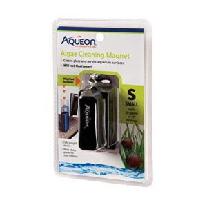 aqueon aquarium algae cleaning magnets glass/acrylic, small, black