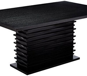 Coaster Home Furnishings Stanton Rectangular Dining Table Black 102061