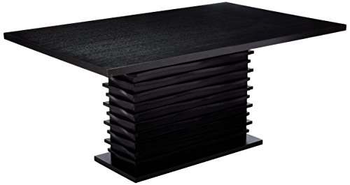 Coaster Home Furnishings Stanton Rectangular Dining Table Black 102061