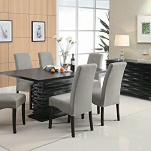 Coaster Home Furnishings Stanton Rectangular Dining Table Black 102061