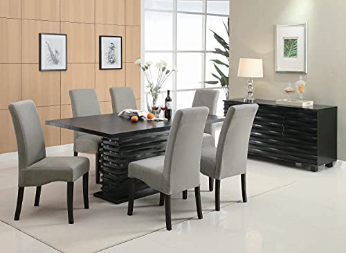 Coaster Home Furnishings Stanton Rectangular Dining Table Black 102061