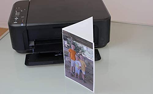 PPD 20 Inkjet Printable Greeting Cards A4 Pre-Scored to A5 260gsm Gloss Inc Envelopes PPD-51-ENV-20