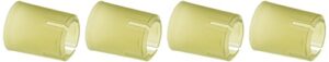 aunt martha's ballpoint paint tube protectors 4/pkg, yellow