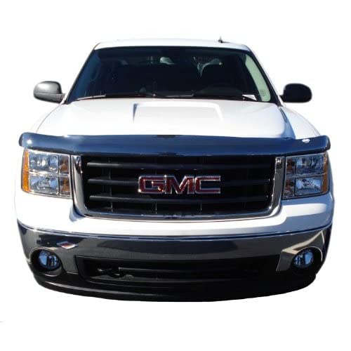 Auto Ventshade [AVS] Bugflector II Hood Shield | 2011 - 2014 Silverado 2500HD & 3500HD, High Profile, Smoke, 1 pc. | 25102