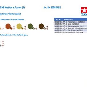 TAMIYA 35312 1/35 US Howitzer Motor Carriage M8 Plastic Model Kit