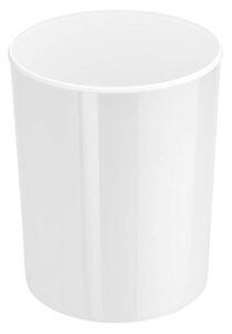 han elegance 219/ 240 x 300mm 13l wastepaper bin - high gloss white