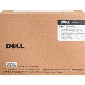 dell f362t toner cartridge 5230n/5230dn/5350dn laser printers,black,7 x 12 x 16