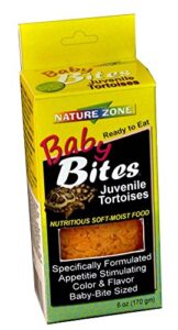 nature zone babybite tortoise food 6oz