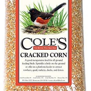 Cole's CC05 Cracked Corn Bird Food, 5-Pound