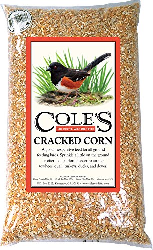 Cole's CC05 Cracked Corn Bird Food, 5-Pound