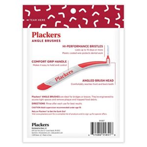 Plackers Interdental Angled Brush, 16 Count