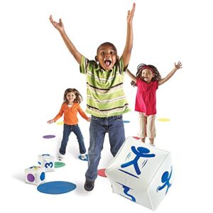 Learning Resources Ready, Set, Move! Classroom Activity Set, Classroom Game, Student Activities, 28 Piece Set, Ages 4+