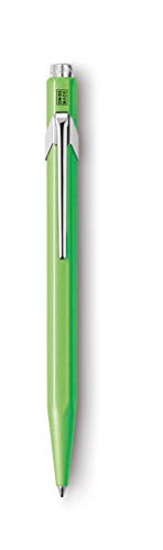 Creative Art Materials Caran D'ache Ballpoint Pen Metal Flur Green (849.230)