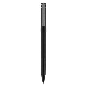 Uniball Rollerball Pen, 0.7 mm, Black: 12 Pens Total