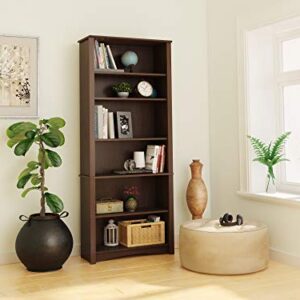 Prepac Home Espresso 6-shelf Bookcase