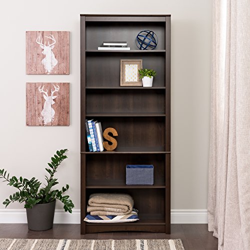 Prepac Home Espresso 6-shelf Bookcase