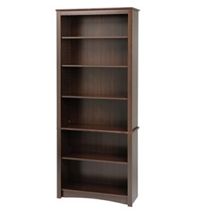 Prepac Home Espresso 6-shelf Bookcase