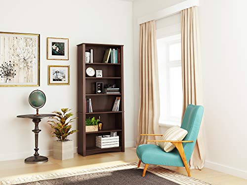 Prepac Home Espresso 6-shelf Bookcase