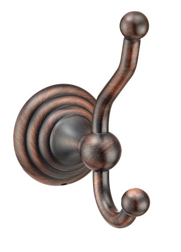 Hardware House H11-1607 Stockton Collection Bath Hook, Classic Bronze