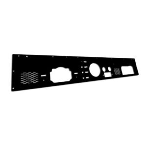 rugged ridge | dash panel, pre-cut holes, black | 13320.12 | fits 1976-1986 jeep cj