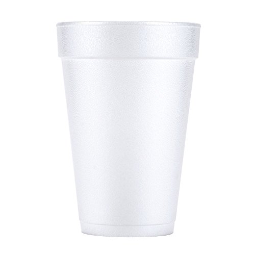 Dart 16oz Foam Cups, Case Of 1000ct, 16J16