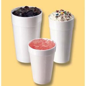 Dart 16oz Foam Cups, Case Of 1000ct, 16J16