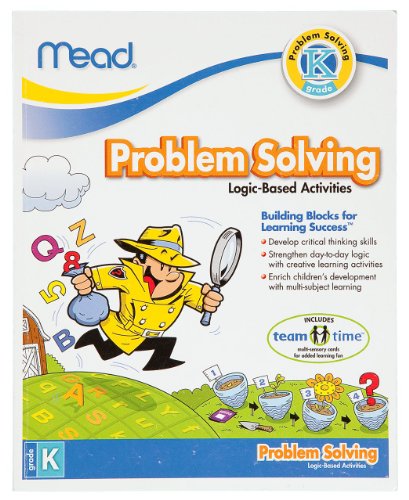 Mead Kindergarten Problem Solving Workbook, 10 x 8-Inches, 96 Pages (48026)