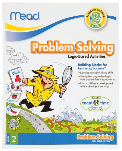 Mead 2nd Grade Problem Solving Workbook, 10 x 8-Inches, 96 Pages (48030)