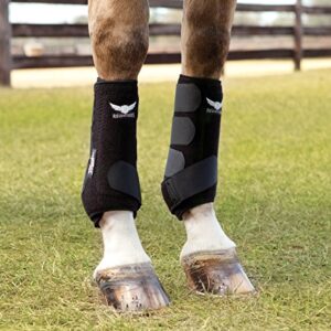 SmartPak All-Around Front Splint Boots Red M