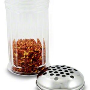 American Metalcraft 12 oz Cheese Shaker Top w/Extra Large Holes,Silver