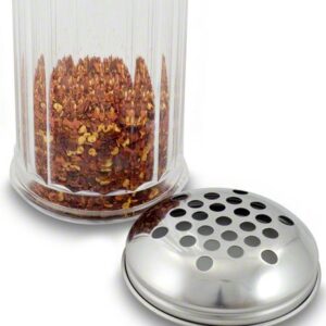 American Metalcraft 12 oz Cheese Shaker Top w/Extra Large Holes,Silver